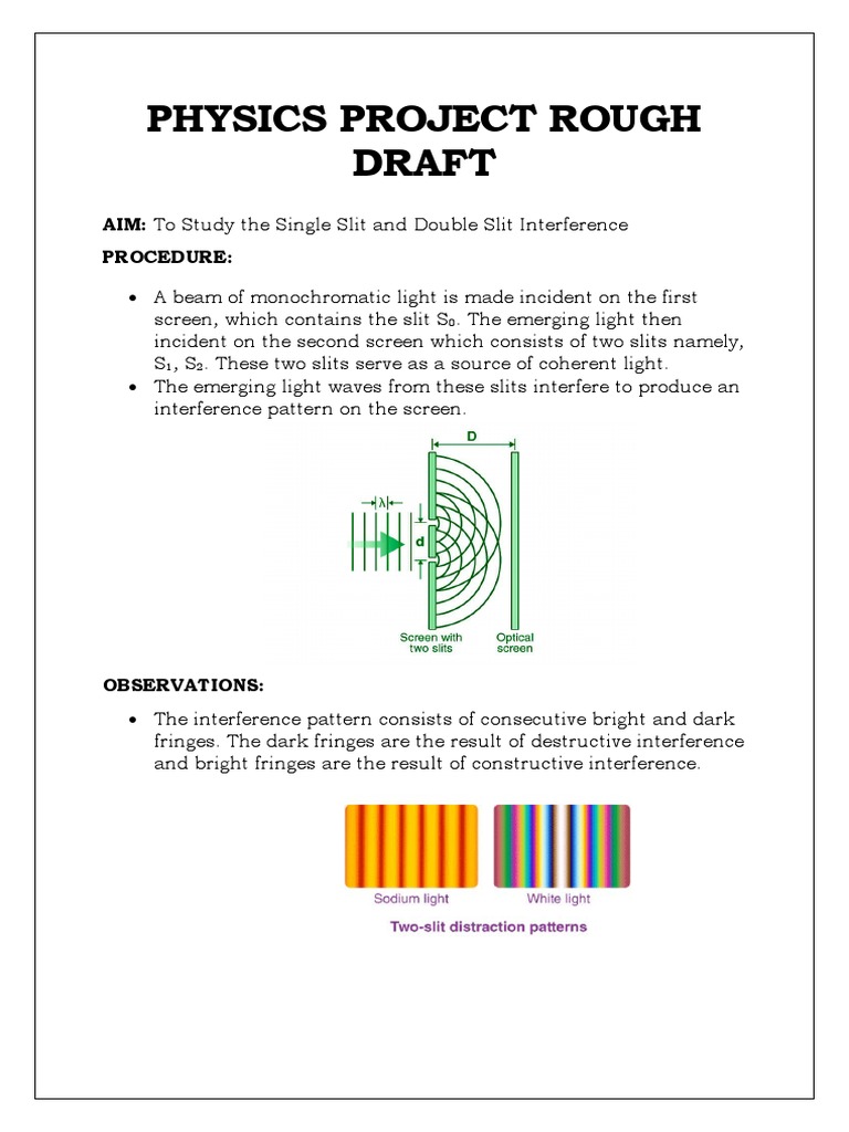 Physics Project Draft | PDF | Atomic | Electrodynamics