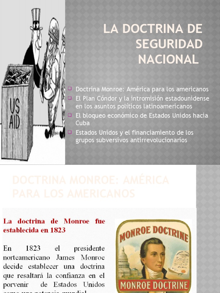 La Doctrina de Seguridad Nacional | PDF