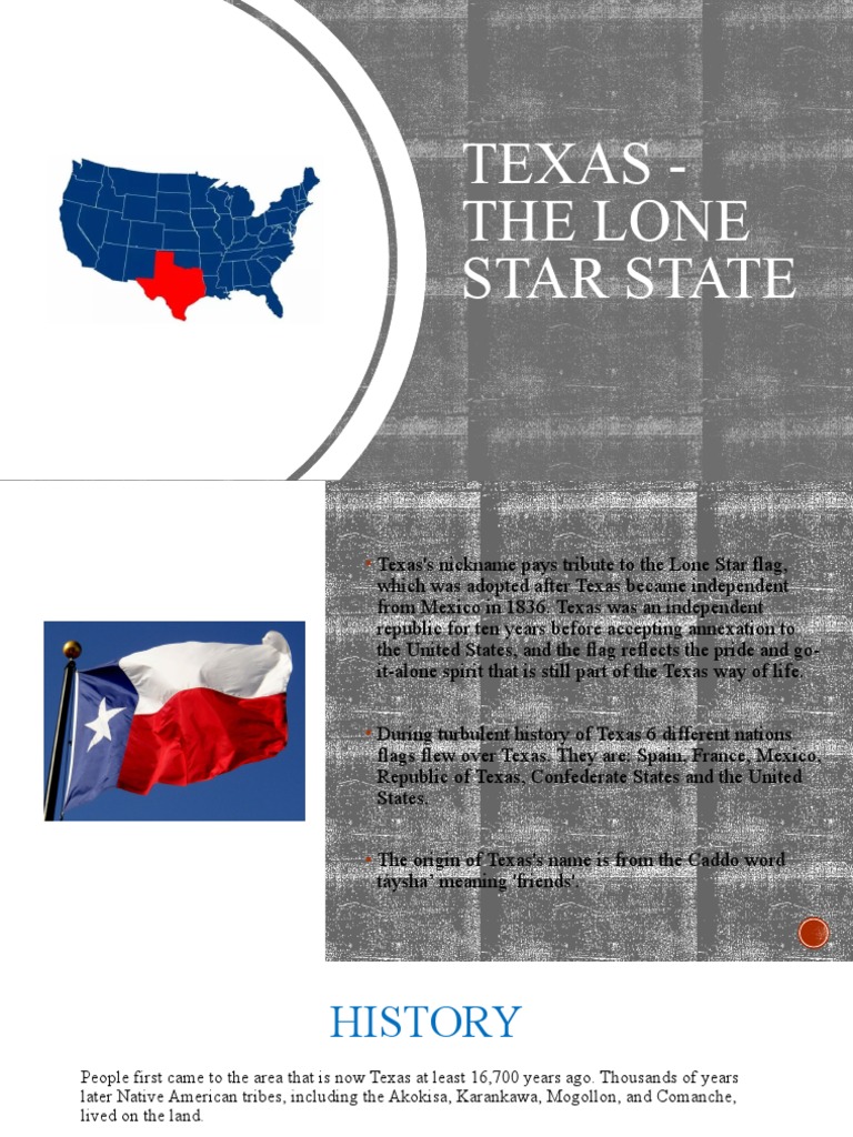Texas: The Lone Star State Explained | PDF | Texas