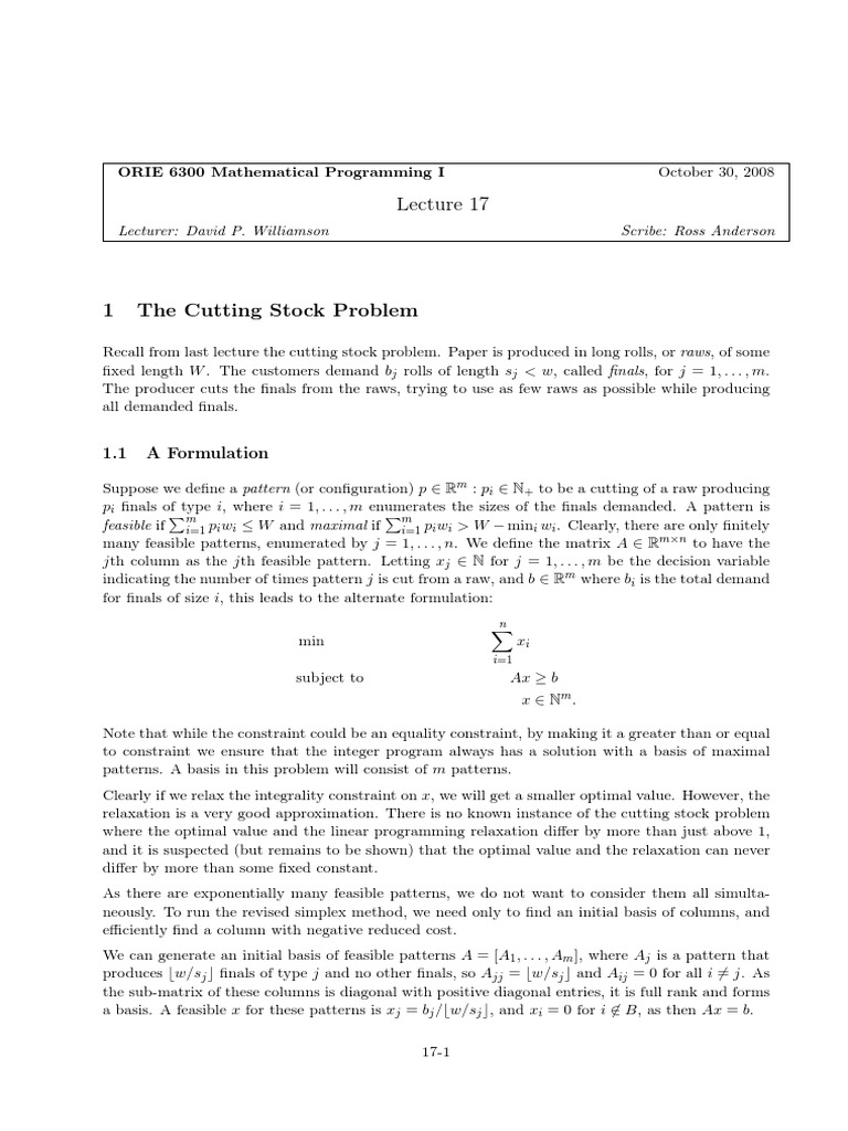 Lec 17 Pdf Mathematical Optimization Dynamic Programming 