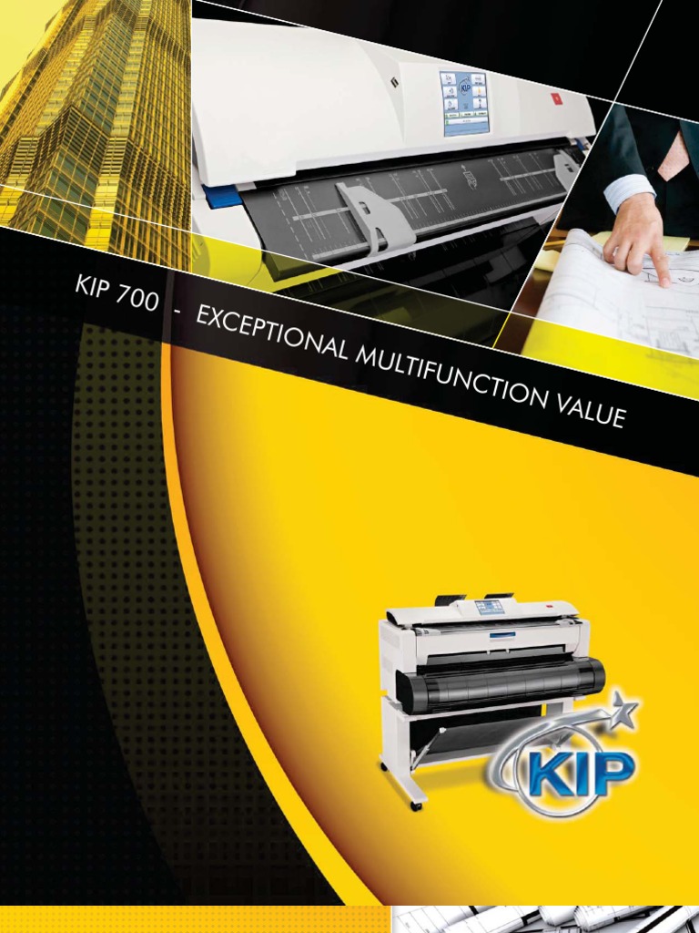 Kip 700 - Ex Ceptional Mul Tifunction V Alue | PDF | Image Scanner | Email