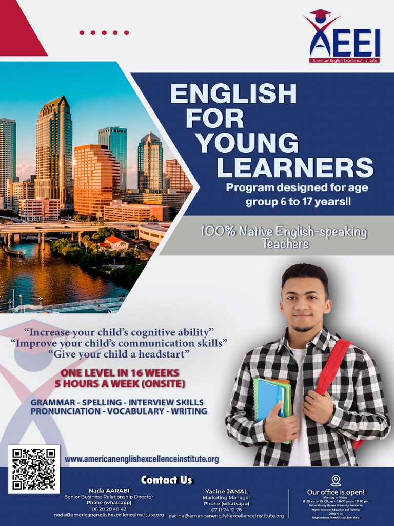 Young Learner Flyer - American English Excellence Institute | PDF