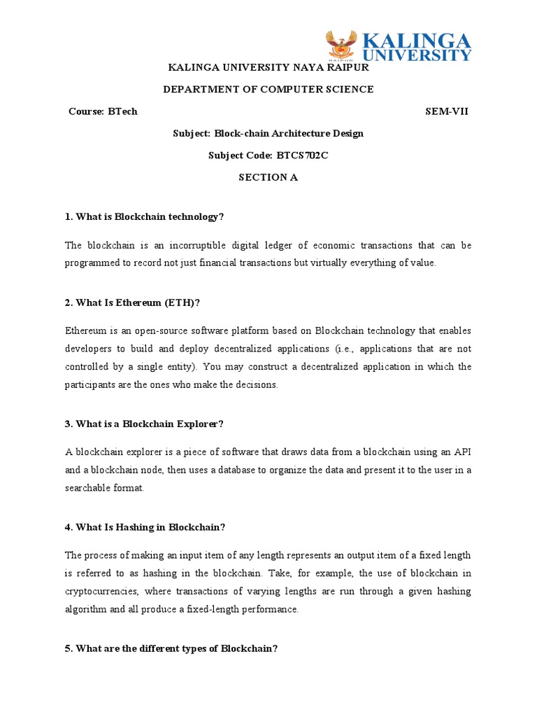 Blockchain word Notes | PDF | Key (Cryptography) | Cryptocurrency