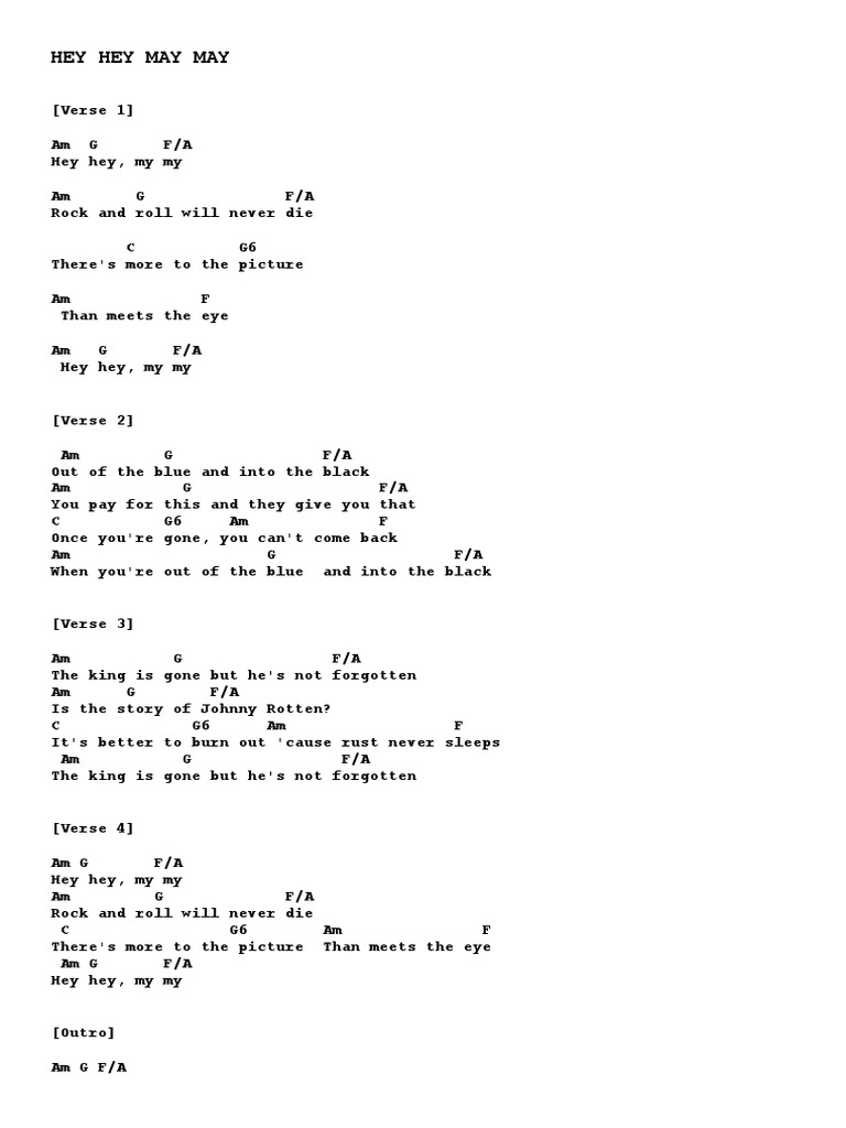 Hey Hey May May | PDF