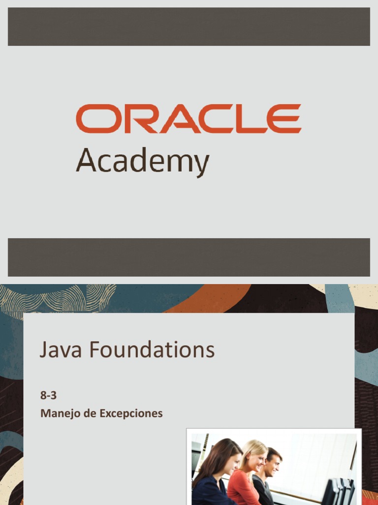 JFo 8 3 Manejo de Excepciones | PDF | Java (lenguaje de programación) | Compilador