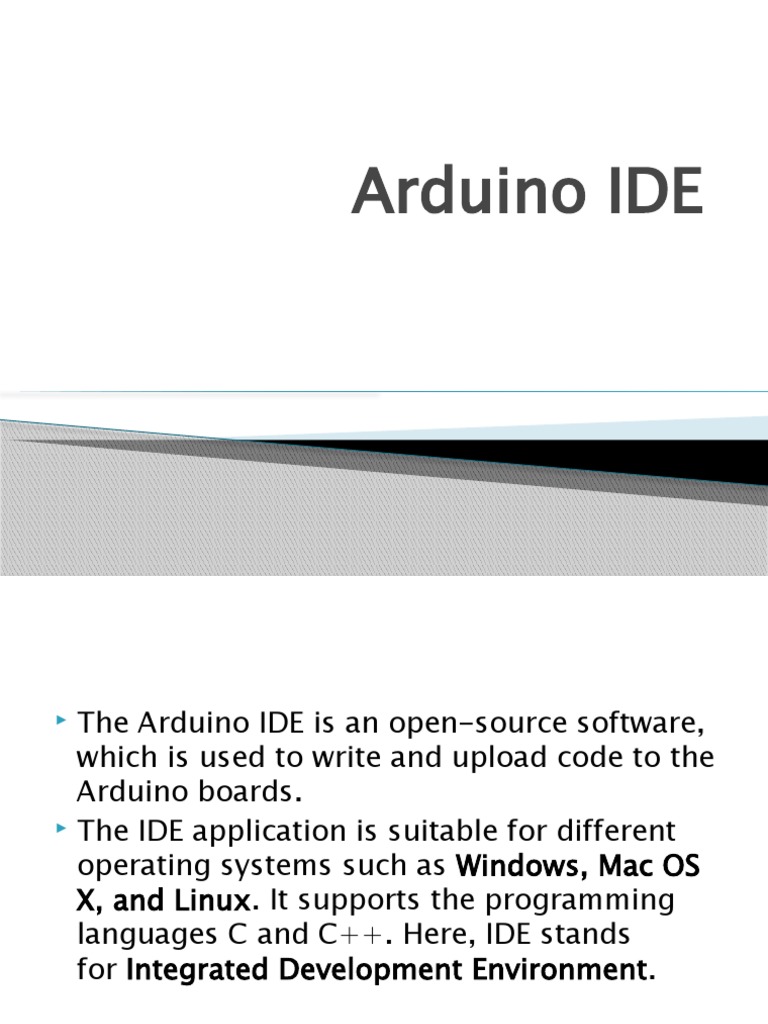 Arduino IDE | PDF