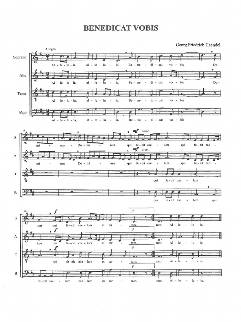 Benedicat Vobis | PDF