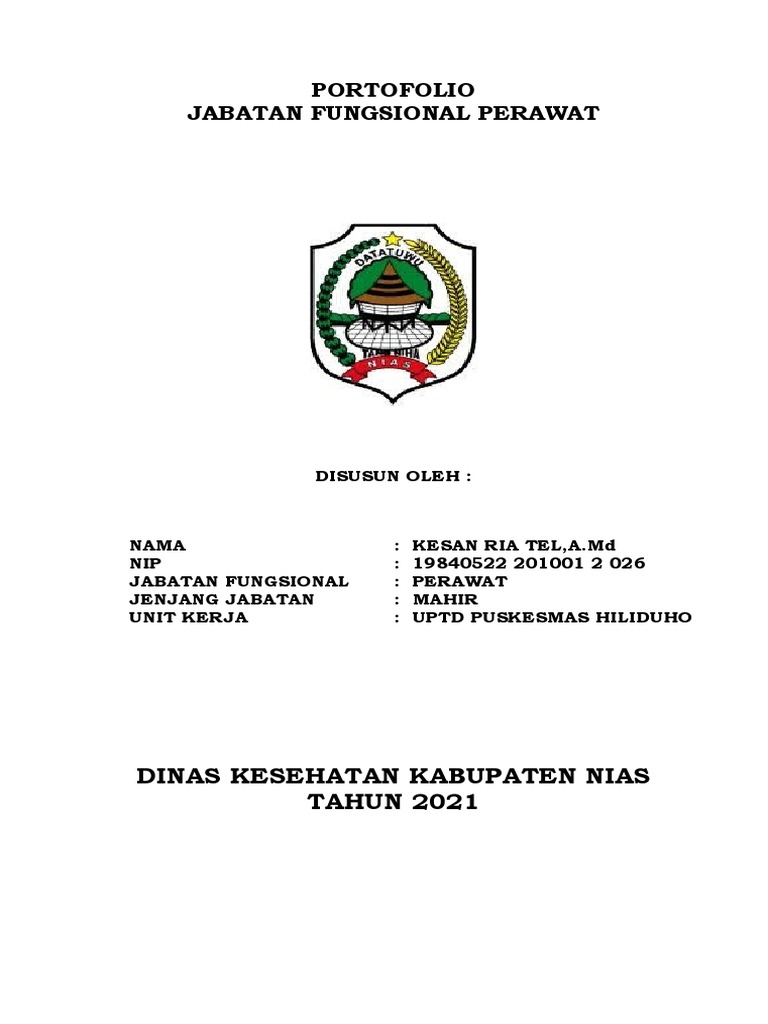 Cover Portofolio Ukom | PDF