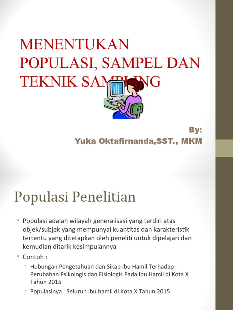 Menentukan Populasi, Sampel Dan Teknik Sampling | PDF
