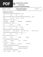 Grade 6 Math PAT Part A Sample Questions | PDF
