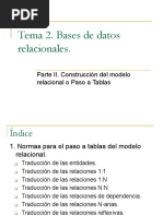 Transformación de Diagramas E-R Al Modelo Relacional | PDF | Base de datos relacional | Gestión ...