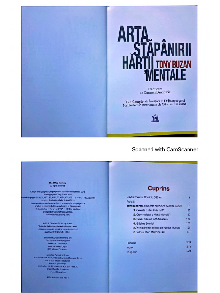 Arta Stapanirii Hartii Mentale | PDF