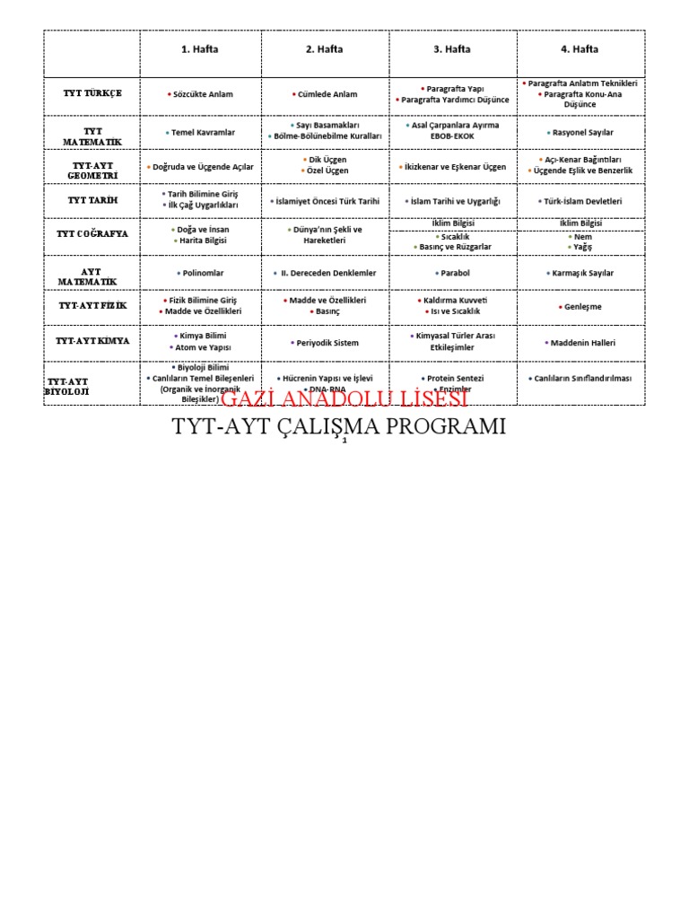 yks-tyt-sayisal-calisma-programi-1-ay (1) | PDF