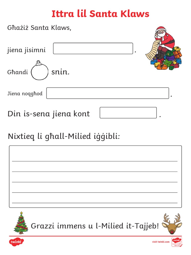 Ittra Lil Santa Claus | PDF