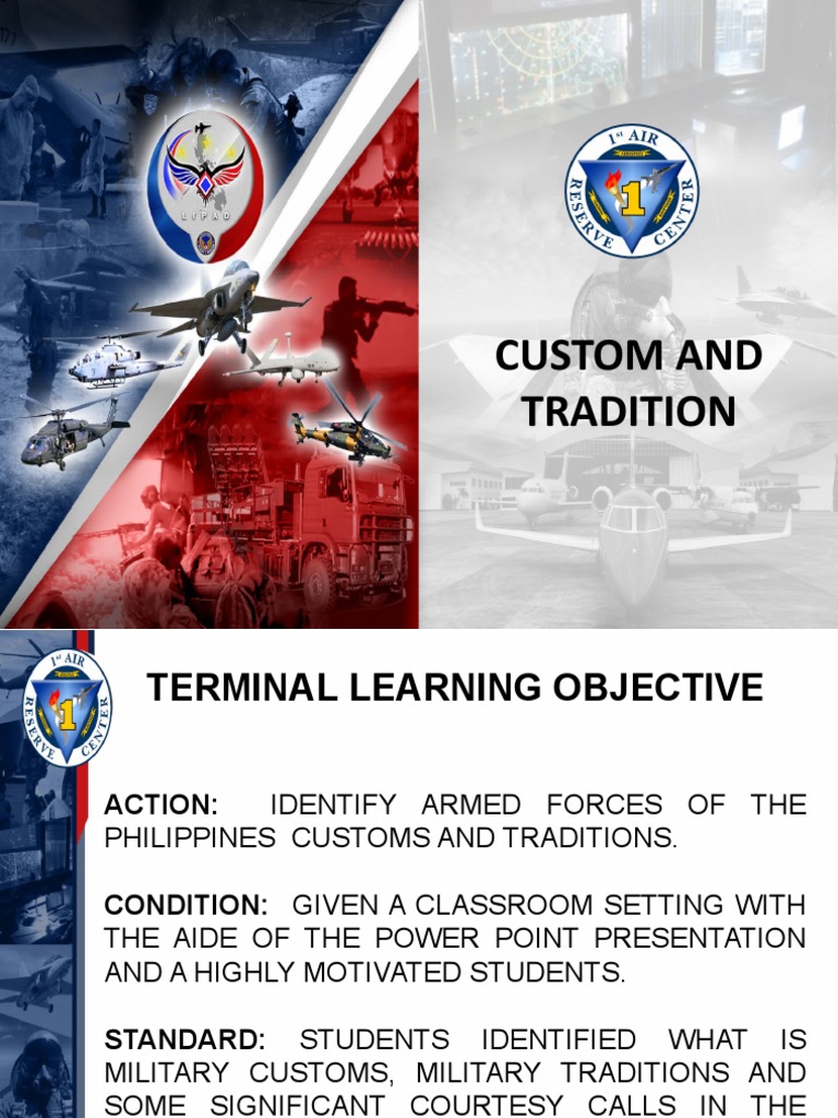 AFP Military Customs and Traditions | PDF | Traditions | Courage