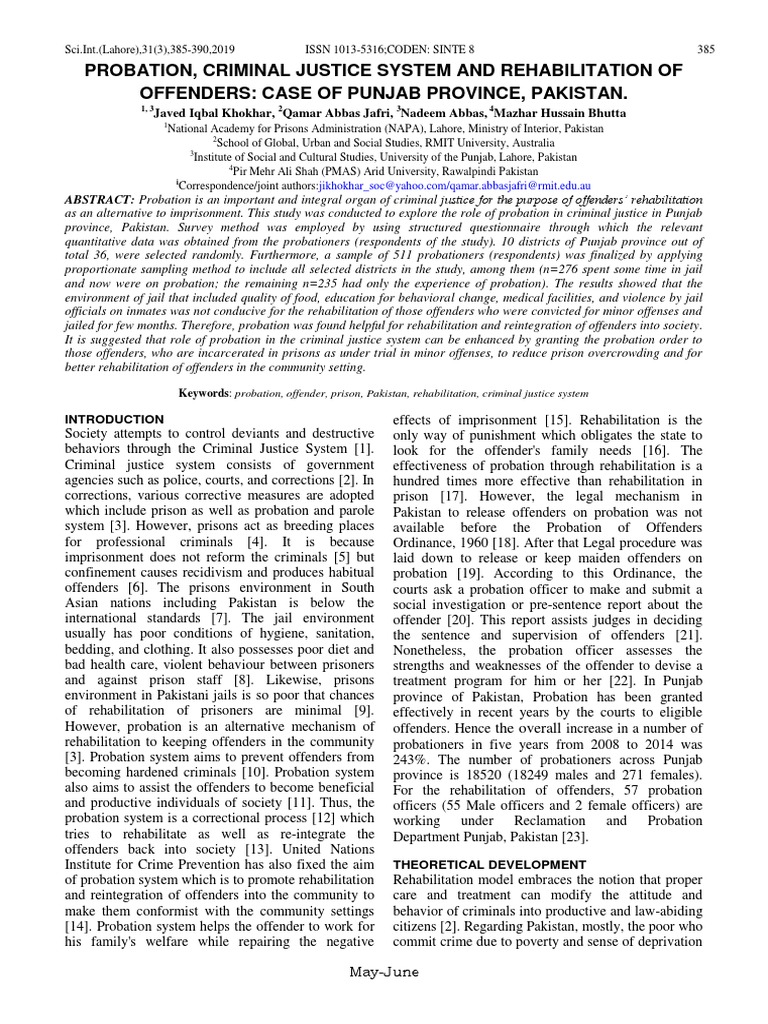 Edited | PDF | Probation | Prison