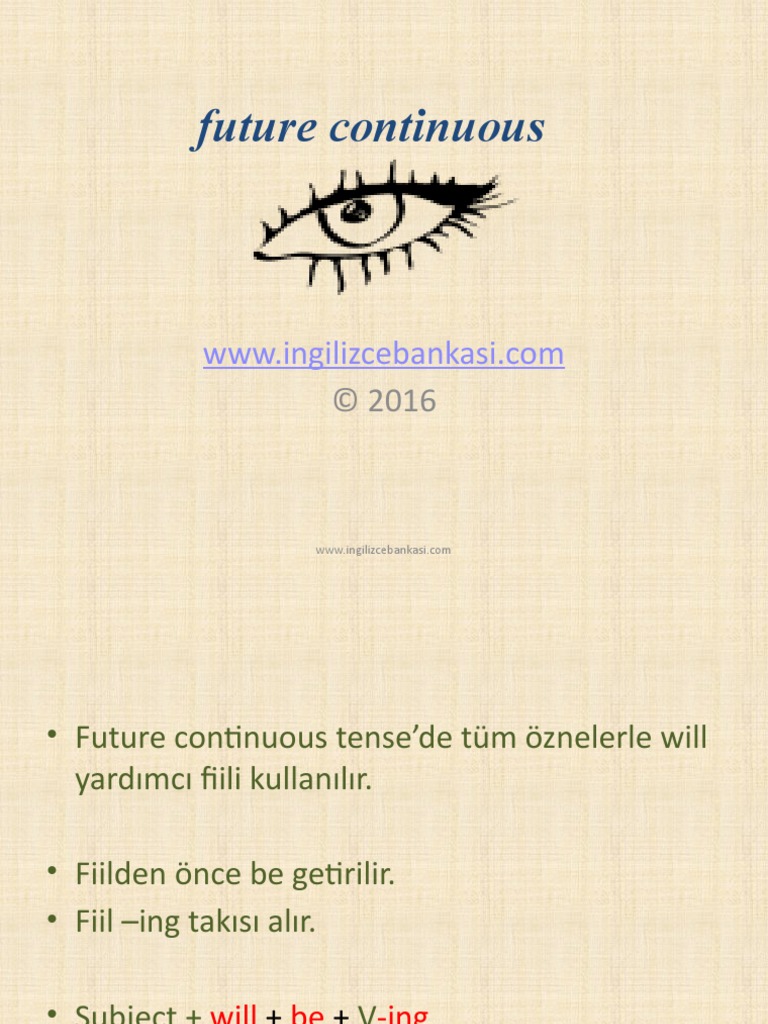 Future Continuous | PDF