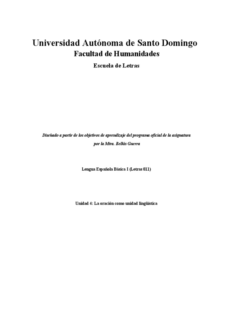 Let 011 Unidad IV | PDF