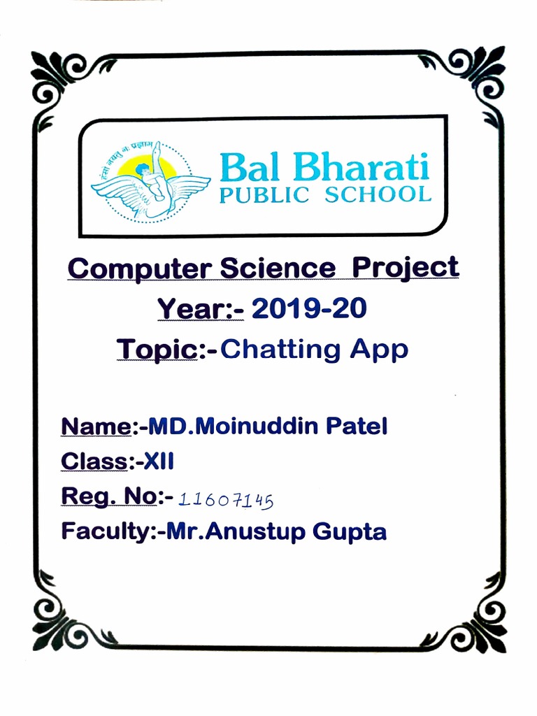 XII CS Project File | PDF | Port (Computer Networking) | Server (Computing)