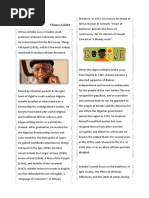 Civil Peace by Chinua Achebe | PDF | English Language | Word