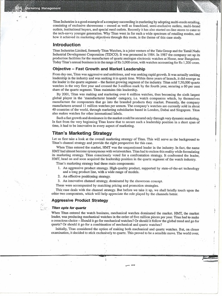 Titan Case Study | PDF