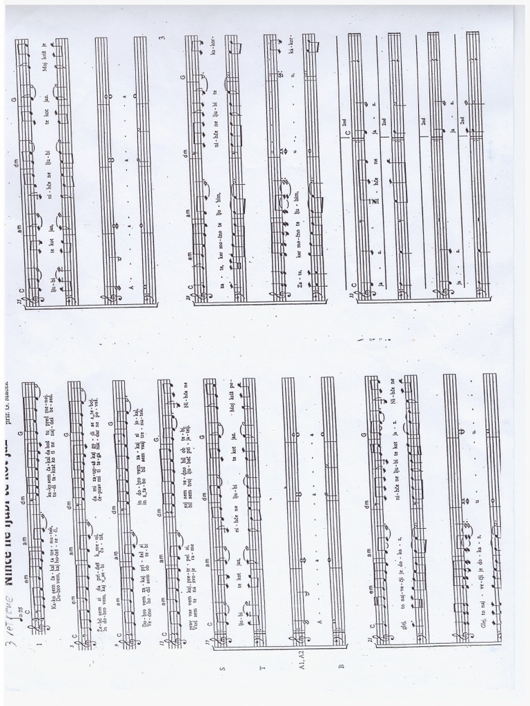 Nihče Ne Ljubi Te, Kot Jaz | PDF