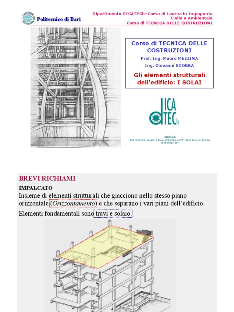I Solai Cap Mezzina | PDF