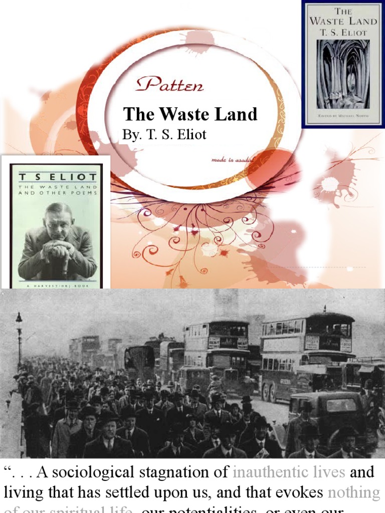 The WASTE LAND - 01 | PDF | T. S. Eliot | Reincarnation