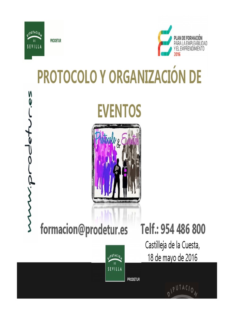 Presentacion y Anexos Protocolo y Organizacion de Eventos | PDF | Oficial general | Gobierno