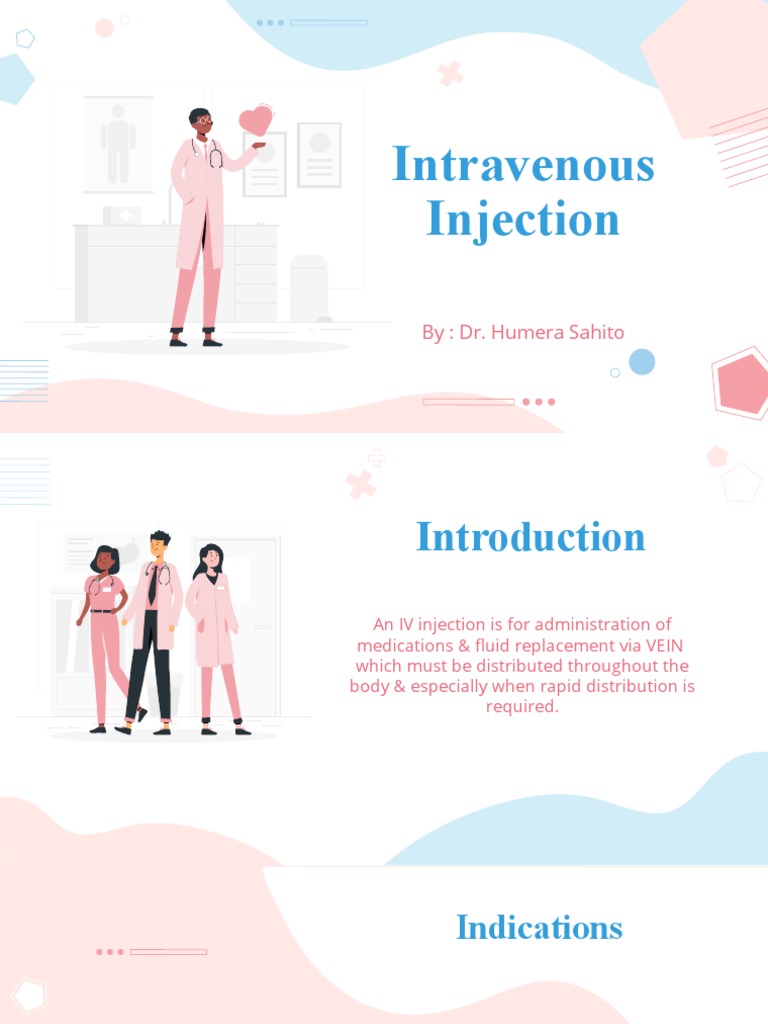 Intravenous Injection | PDF