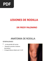 Maniobras Rodilla | PDF | Rodilla | Anatomía del miembro inferior