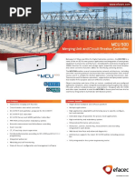 MU360: Digital Substation Interface Unit | PDF | Alternating Current ...