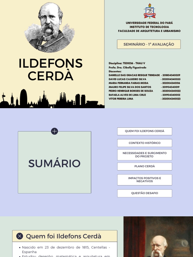 Ildefons Cerdà | PDF | Science | Urbanização
