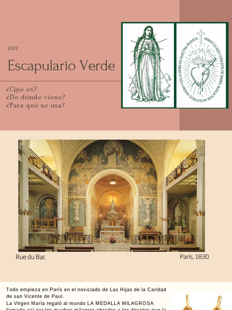 Escapulario Verde | PDF | María, madre de Jesús | Oración