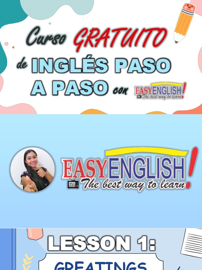 Lesson 1 Greetings | PDF