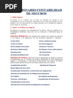 Contabilidad de Seguros | PDF | Contabilidad | Seguro