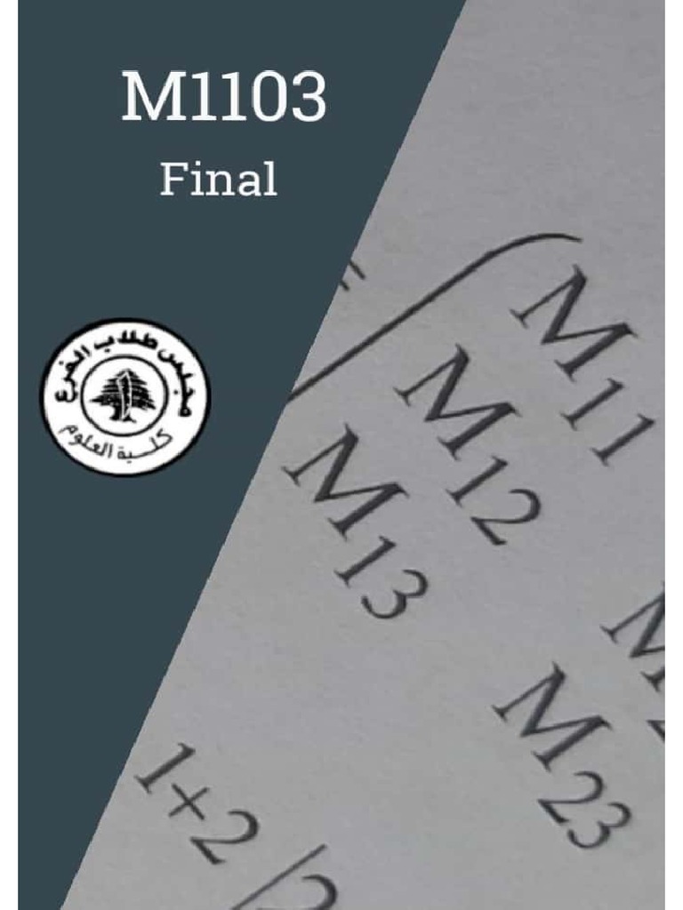 M1103 Final | PDF