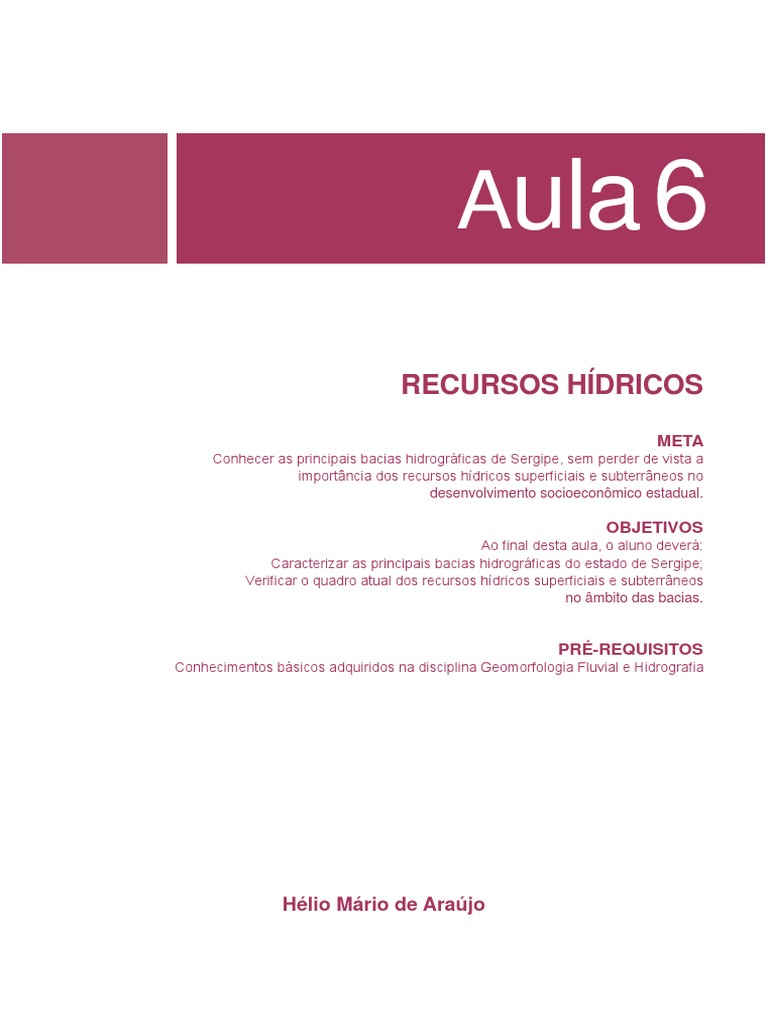 Aula 6 | PDF