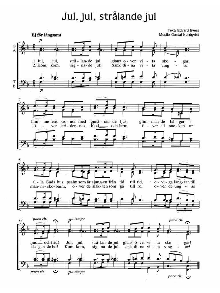 Jul Jul Stralande Jul | PDF