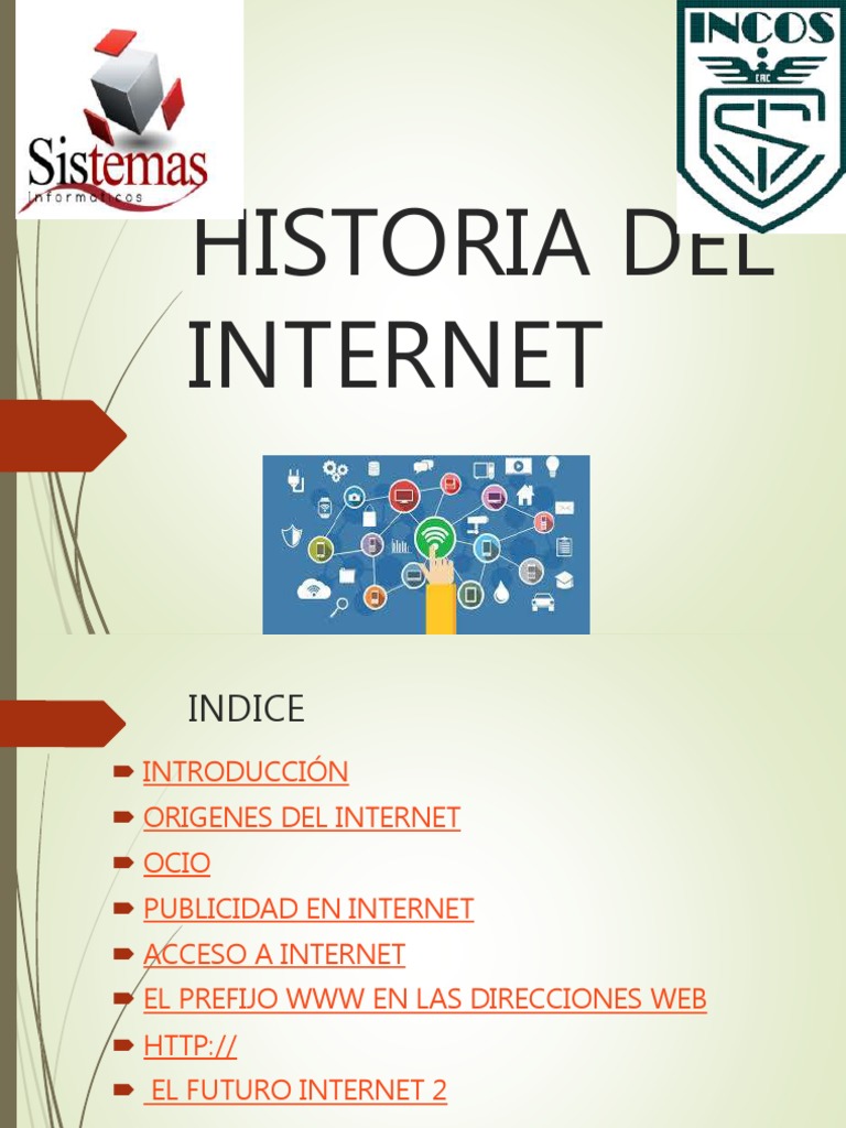 Historia Del Internet | PDF | Red mundial | Internet y web
