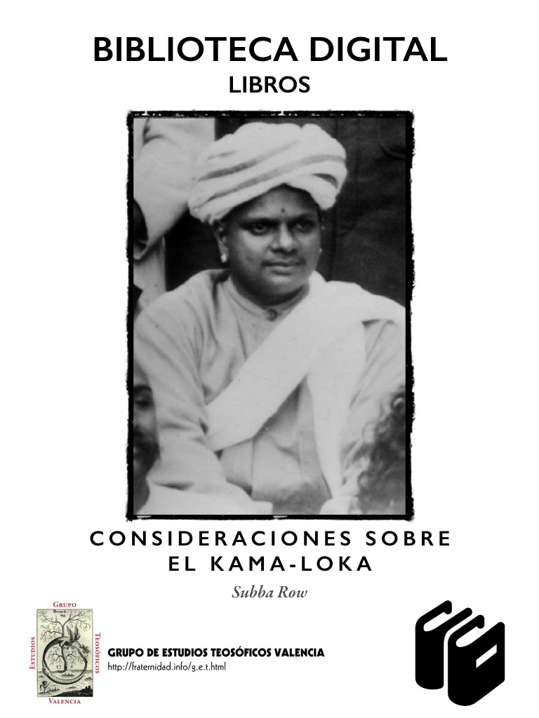 Row, Subba - Consideraciones Sobre El Kama-Loka | PDF | Muerte