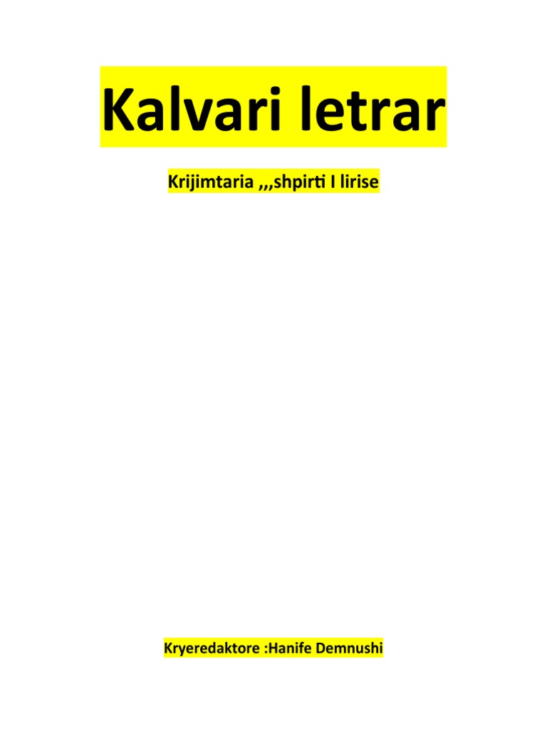 Revista Letrare | PDF
