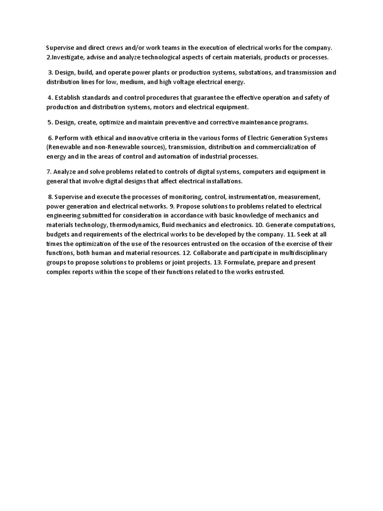 Electrical Engineering Project Management | PDF