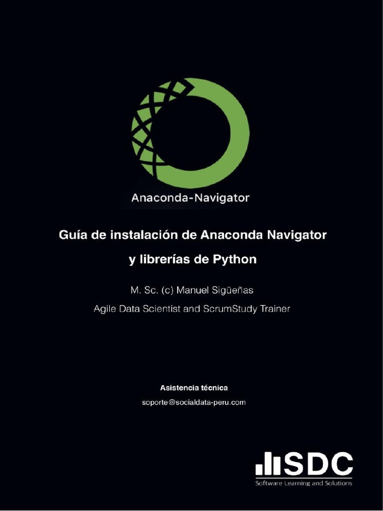 Guía de Instalación de Anaconda | PDF | Microsoft Windows | Computación ...