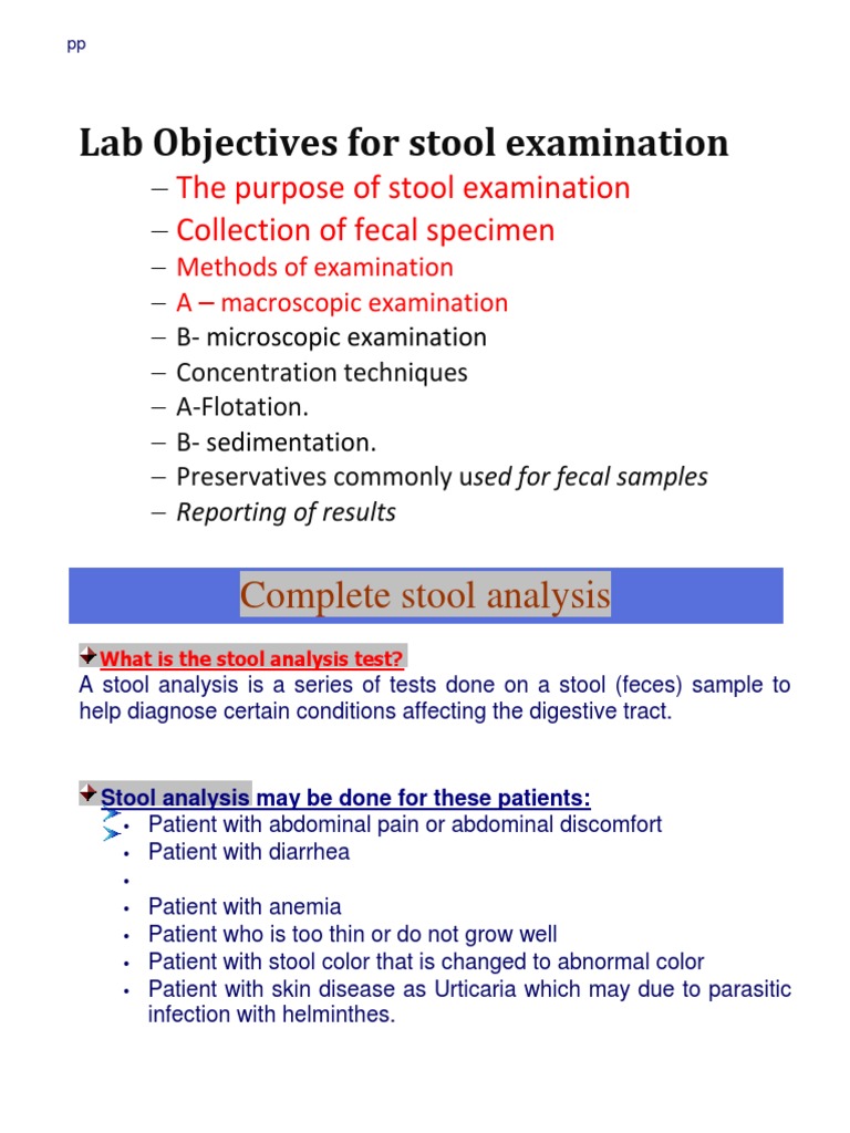 2 3 4 General Stool Examination Intestinal Pathogenic Protozoa 2 | PDF ...