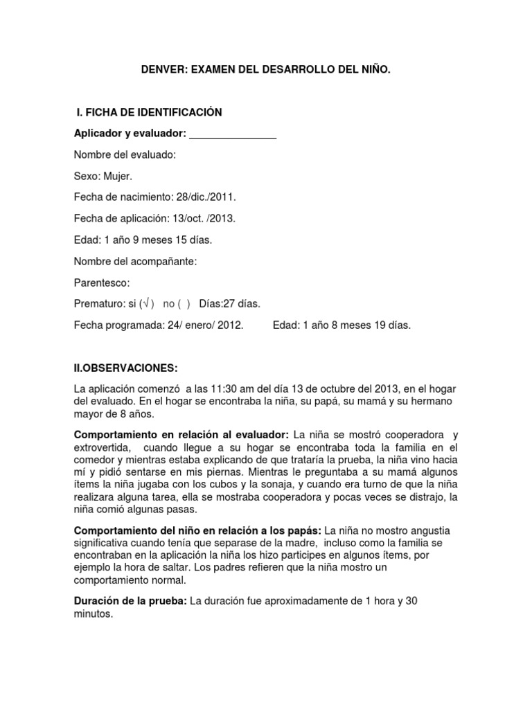 Ejemplo de Reporte | PDF