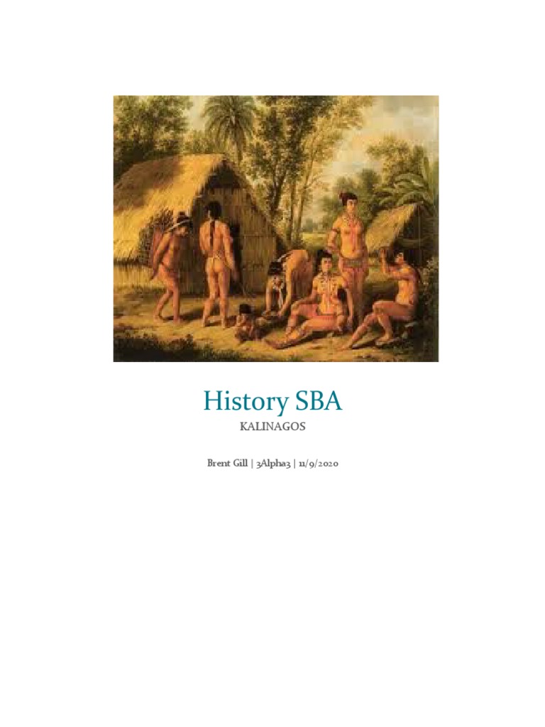 History SBA | PDF | Food And Drink | Indigenous Peoples Of The Americas