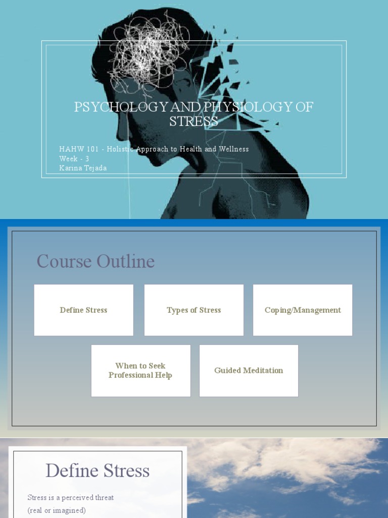 Psychology and Physiology of Stress | PDF | Stress (Biology) | Meditation