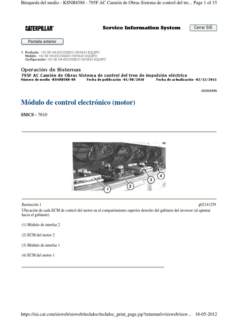 Módulo de Control Electrónico (Motor) | PDF | Transistor | Corriente ...