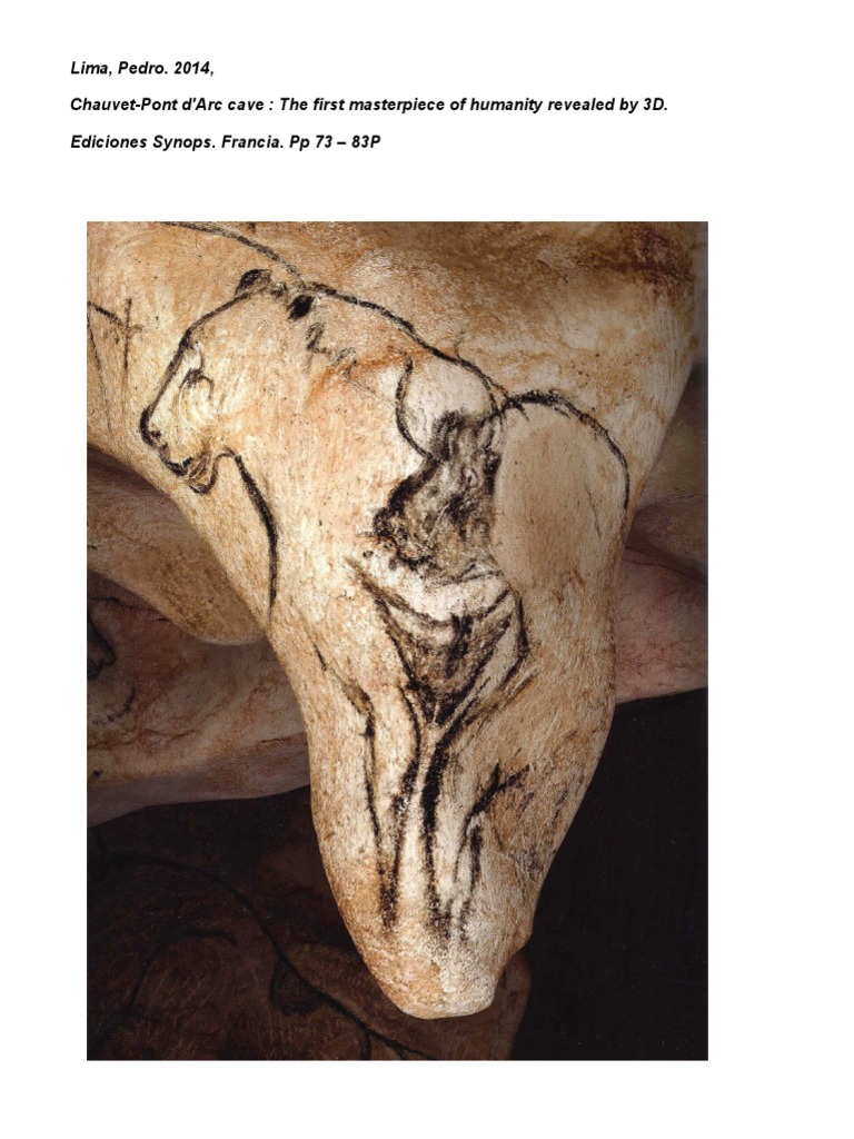 The First Glimpse into Prehistoric Art: A 3D Analysis of the Chauvet-Pont d'Arc Cave Reveals ...